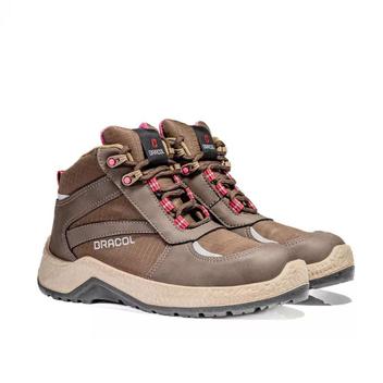 Botina Bracol Biden Ella CA 42307 Marrom - Sapato de Segurança ...