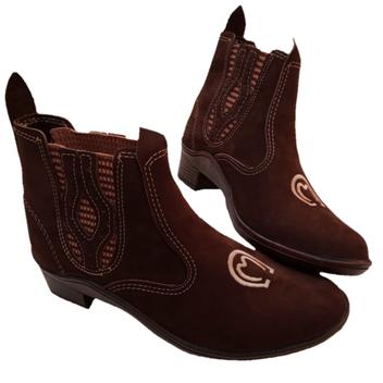 Botina Feminina Rodeio Para Festa Country Bordada Luxo - Selaria ...