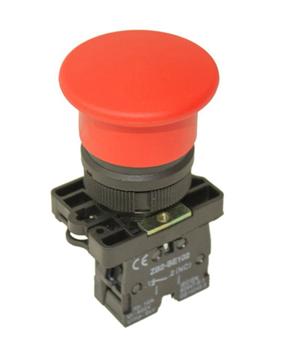 Botoeira De Emergência Cogumelo 40mm Vermelha Nf Soco - Schuhmacher ...