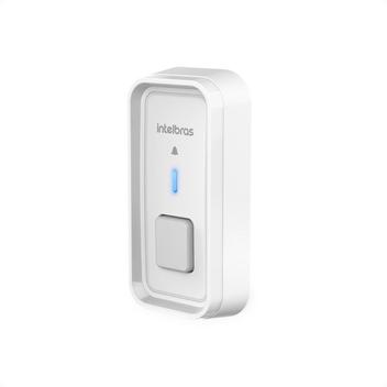 Botoeira Sem Fio BT100 Intelbras Branca 433,92 MHz Botão Acionador ...