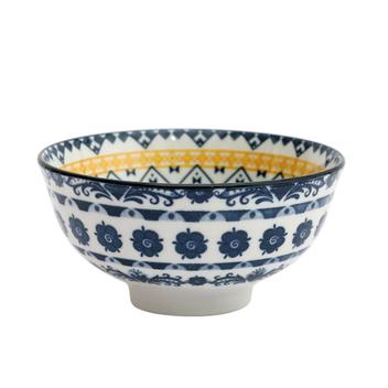 Bowl de Cerâmica Decorado Floralia Tam G - Mek - Jolitex - Cachepot ...