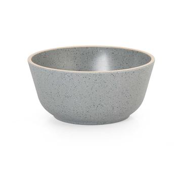 Bowl rustic 15cm melamina 100% prof. - cinza stone - Gourmet Mix ...