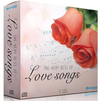 Box CD The Very Best Of Love Songs 5 CDs 60 Músicas - TOP DISC - Música ...