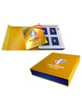 Box Copa America 2024 - Album Capa Dura + 50 Envelopes - PANINI - Álbum ...