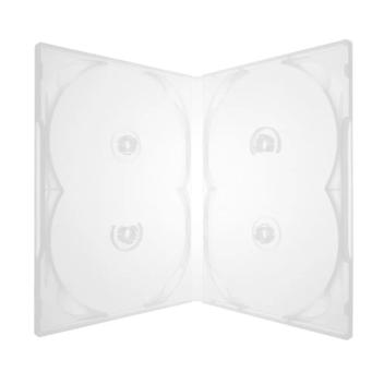 Box Dvd Amaray Quadruplo Transparente - Estojo para CD / DVD - Magazine ...