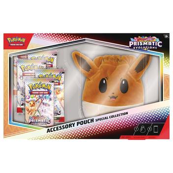 Box Pokemon Special Collection Prismatic Evolutions Eevee Pouch - Deck ...