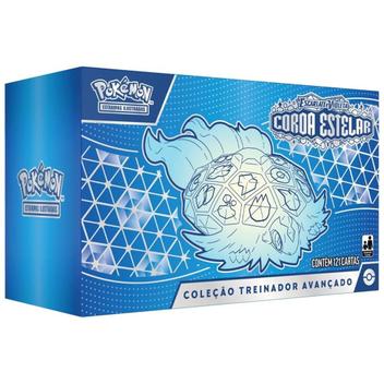 Box Treinador Avançado Pokémon Lendário Coroa Estelar Ev7 - Copag ...