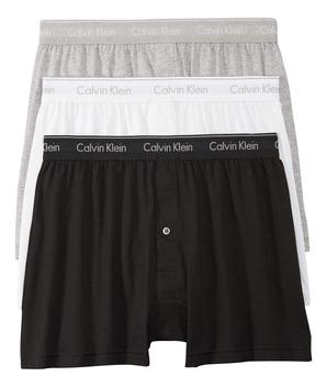 Boxer Calvin Klein Cotton Classics Masculino - Pacote com 3 Unidades ...