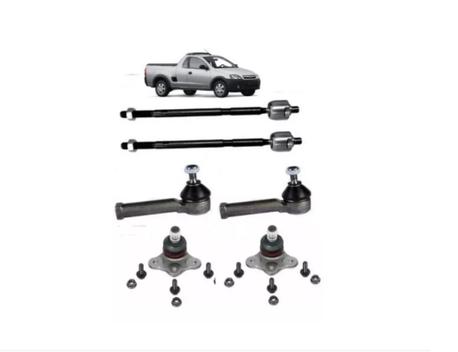 Braço Axial Pivô Terminal Direção Montana 2005 A 2010 - original remanu ...