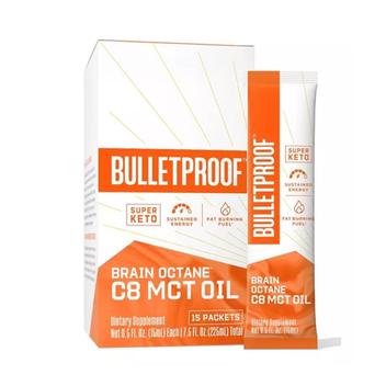 Brain Octane C8 MCT Oil 15 Unidades De 15ml Cada Bulletproof - Óleos ...
