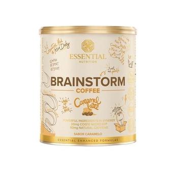 Brainstorm Coffee (186g) - Sabor: Caramel Latte - Essential Nutrition ...