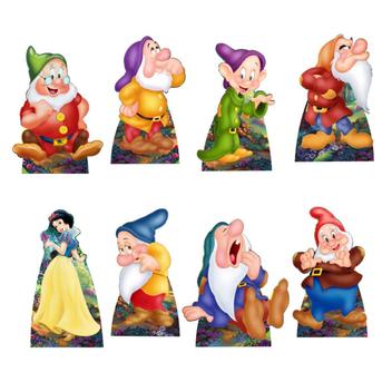 Branca De Neve E Os 7 anões Kit 8 Displays Decoração Festa - Arte Decor ...