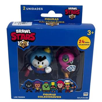 Brawl Stars 2 Bonecos De Ação Colecionáveis Mister P Tara - Multikds ...