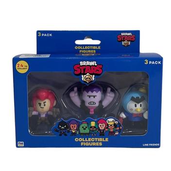 Brawl Stars Pack com 3 Figuras Colt Frank Mister P - Multikds - Action ...