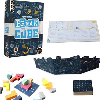 Break The Cube Abstratus Jogo Estratégico Lógico Raciocínio E Competitivo - LUDENS - Livros de ...