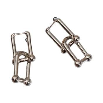 Brincos Argolas Ovais ANENJERY - Prata - Jóias Finas para Mulheres ...