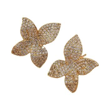 Brincos Femininos Elegantes Com Pérola E Flor De Zircônia, Joias ...