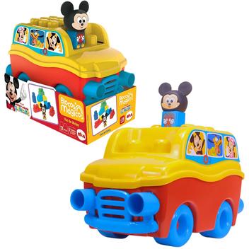 Brinquedo Blocos Magicos Van Do Mickey Mouse Disney 1321 - Elka ...