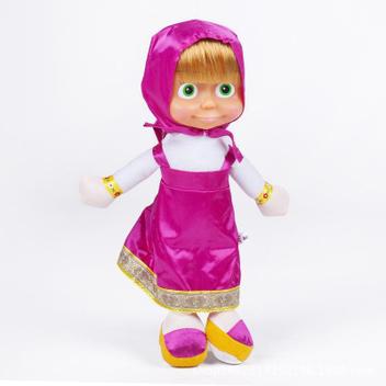Brinquedo Boneca Masha Musical Marsha E O Urso Vestido Rosa - Masha e o ...