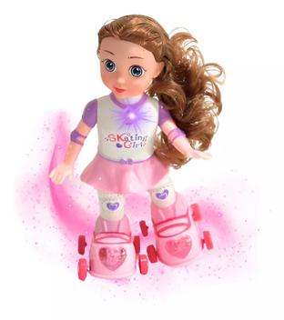 Brinquedo Boneca Patinadora Com Luz e Som - TOYS - Bonecas - Magazine Luiza
