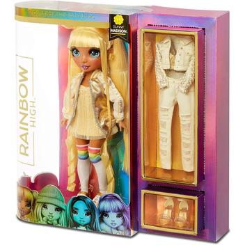Brinquedo Boneca Rainbow High Fashion Sunny Madison Yes Toys - Bonecas ...