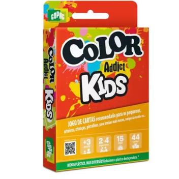 Brinquedo De Crianca Jogos Carton Color Addict Kids Cartucho - Copag ...