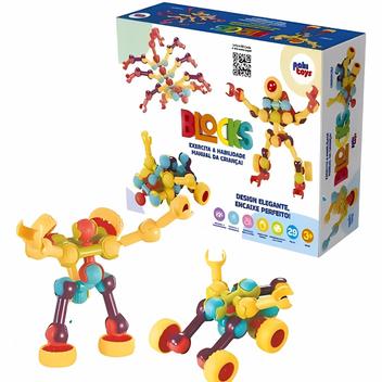 Brinquedo De Montar Blocks Car 29 Peças 4046 - Paki Toys - PAKIPLAST ...