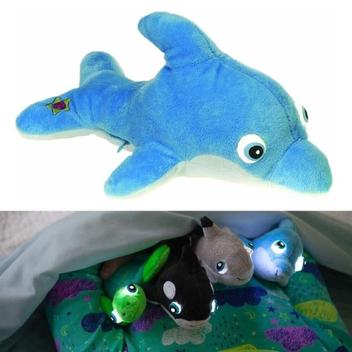 Brinquedo de Pelúcia Mighty Mojo NightBuddies - Orly Dolphi, o Golfinho ...