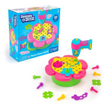Brinquedo Educativo Design e Drill Flower Power - Parafusadeira ...