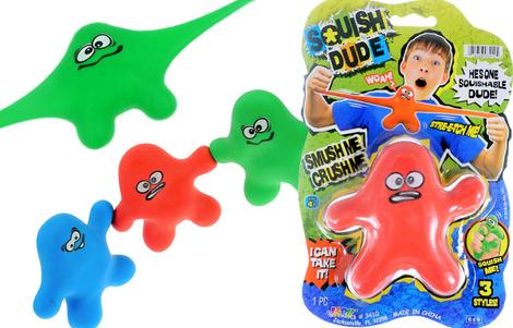 Brinquedo Fidget Toy JA-RU Squish Dude Stretchy Sand Man-Fidget Toy ...