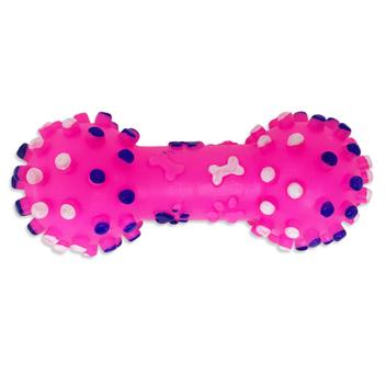 Brinquedo Halteres de Vinil Savana Pet 12 CM, Melhor Opção de Diversão ...