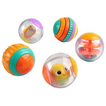 Brinquedo Infantil Criança Bebê +3 Meses Bola Interativa Shake & Spin ...