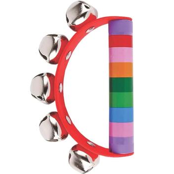 Brinquedo Instrumento Musical Infantil Chocalho Com Guizos 11CM - Toy ...