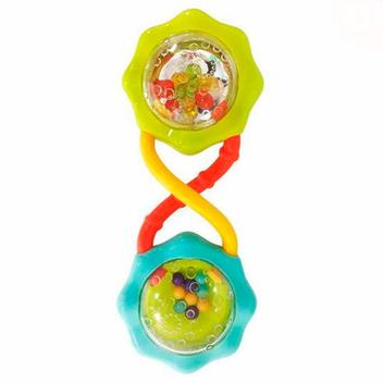 Brinquedo Interativo Chocalho Multi Atividade para Bebê Shake Barbell ...