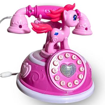 Brinquedo Interativo Telefone Musical Infantil Ponei Presente Educativo ...