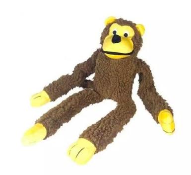 Brinquedo Jambo Macaco Pelúcia Preto Ou Marrom - DK - Outros Pets ...