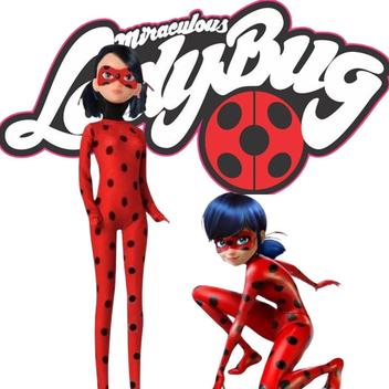 Brinquedo Ladybug Para Crianças Articulada Interativa Menina Brincar ...