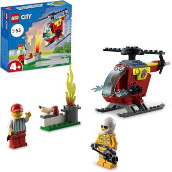 Brinquedo Lego City Helicóptero Resgate Bombeiros - Aviões e ...