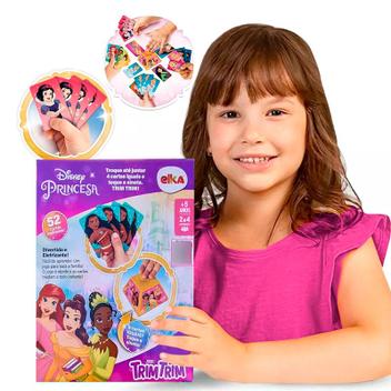 Brinquedo Menina Jogo Cartas Trim Trim Princesas Disney - Elka - Jogos de Cartas - Magazine Luiza