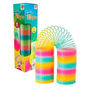Brinquedo Mola Maluca de Plástico 30cm Tubo Sortidos - 57139 - ARK ...