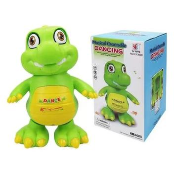 Brinquedo Musical Crocodilo Dançante com Som Luz e Movimento - BBLK ...