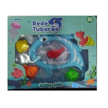 Brinquedo Para Banho Rede Tubarao 4 Pecas - Ark Toys - Brinquedos para ...