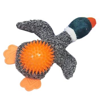 Brinquedo Pelúcia Pet Pato Bola Sonora Cães - T Petz - Cachorro ...