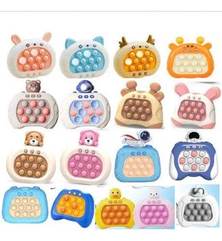 Brinquedo Pop It Mini Gamer Console Anti Stress Eletrônico Cor Sortido ...