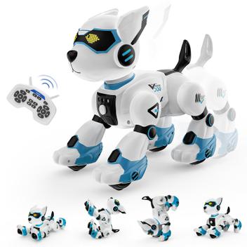 Brinquedo Robot Dog WeFone Smart programável para crianças com controle ...