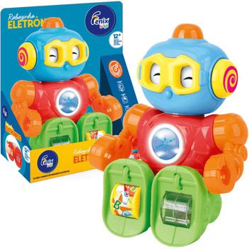 Brinquedo Robozinho Eletrônico Infantil Fenix Baby - Aviões e ...