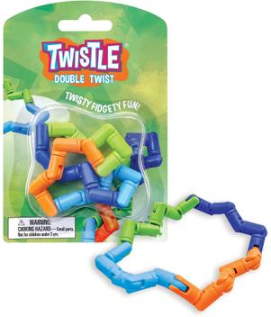 Brinquedo sensorial Fidget Twistle Double Twist Bright Splash - Teacher ...