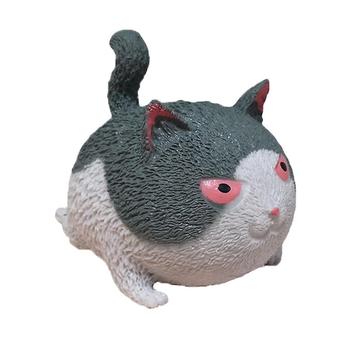 Brinquedo Squishy Angry Cat para alívio da ansiedade Slowspring Sensory ...