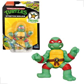 Brinquedo Tartarugas Ninja Mini Boneco Elástico Raphael 6cm Estica ...