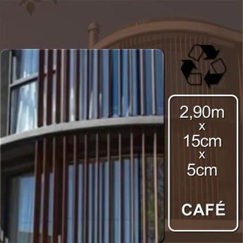 Brise Café de Madeira Ecológica 2,90m x 15cm x 5cm - Formaco - Objetos ...
